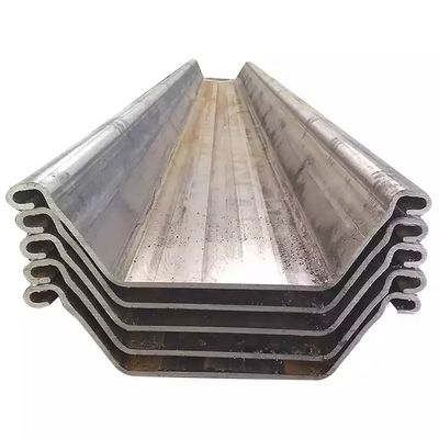 9m 12m U Type Hot Rolled Steel Sheet Pile JIS A 5528