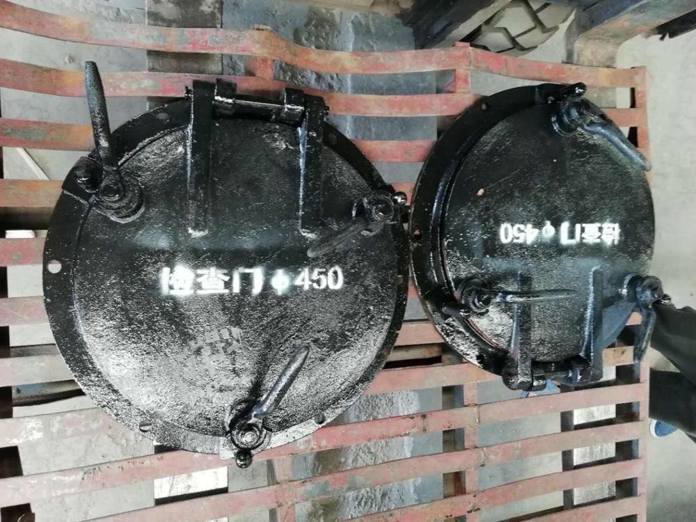 SGS Removable Boiler Furnace Door Boiler Manhole Door And Cover Heat ...